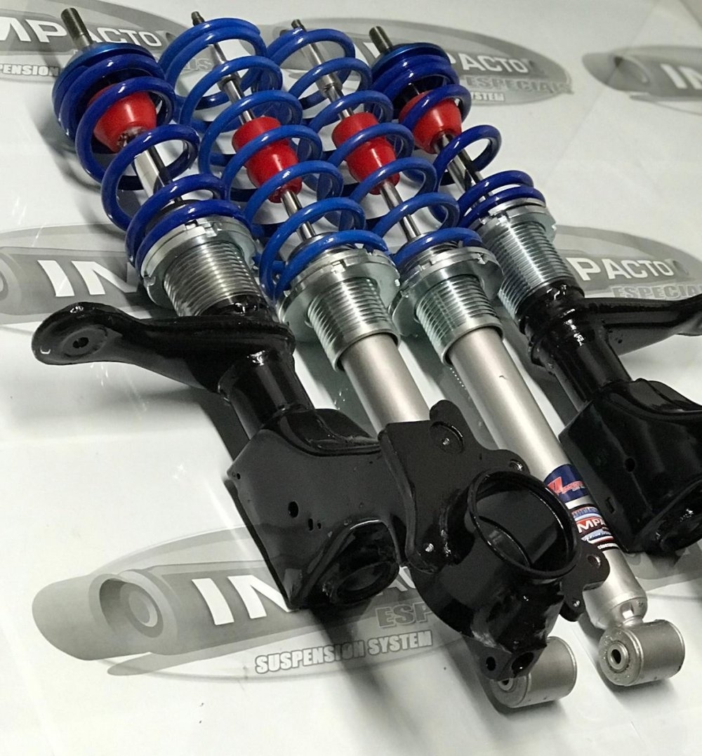 KIT SUSPENSÃO COIL OVER COMPLETO GOL G3 / G4 - RACHÃO